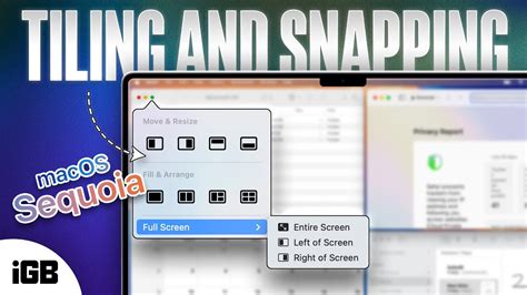 Macos Sequoia Window Tiling Mastering Window Snapping Like A Pro 🔥💻 Youtube