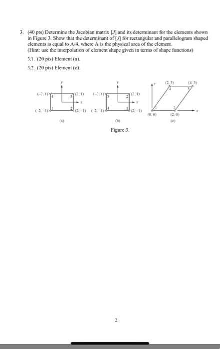 Solved Evaluate The Stiffness Matrix For The Elements 42 Off