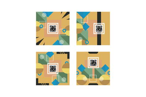 Trendy Qr Code Label Design Collection Illustration Par Muhammad Rizky Klinsman · Creative Fabrica