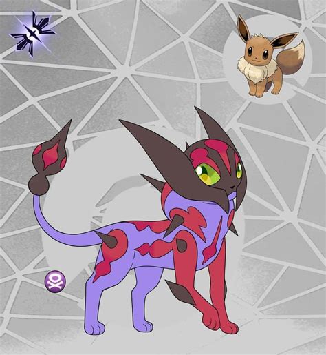 Bastionphoenix On Instagram “eevee Poison Type Evolution Eevee Lvup