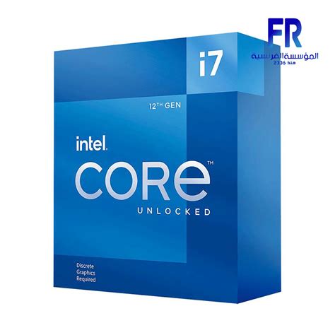 INTEL CORE I7 12700KF Processor | Alfrensia