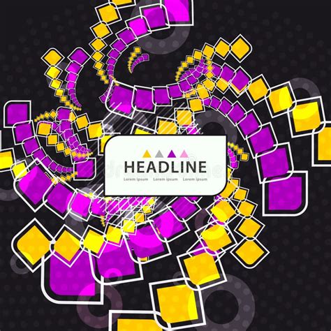 Brochure Header Layout Template Stock Vector Illustration Of Book Abstract 103544663