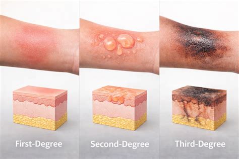 Types Of Burn Degrees First Second Third Explained