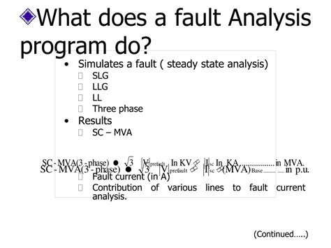 Ppt Fault Analysis Powerpoint Presentation Free Download Id9483272