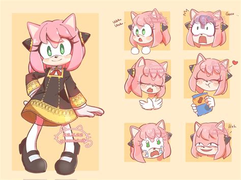 Amy Rose X Anya Forger Sonic The Hedgehog Wallpaper 44477679 Fanpop Page 495