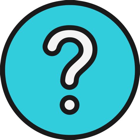 Help Generic Outline Color Icon