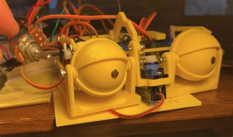 如何使用arduino构建3d打印的电子动画眼睛 arduino仿生眼打印 csdn博客