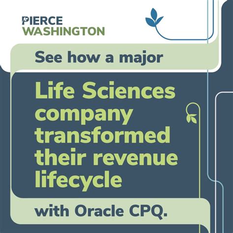Pierce Washington On Linkedin Oraclecpq Cpq Revenuetransformation Cpqimplementation