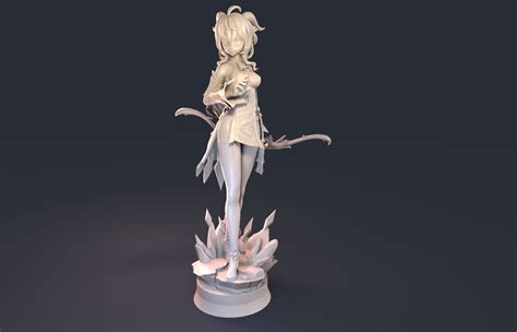 Ganyu Genshin Impact Hidef Keyed Model 3d Model 3d Printable Cgtrader