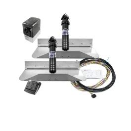 18 X 12 Inch Standard Hydraulic Trim Tab System Bennett 1812e