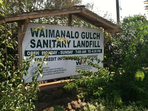 Epa Allows Waimanalo Gulch Landfill To Reopen Honolulu Civil Beat