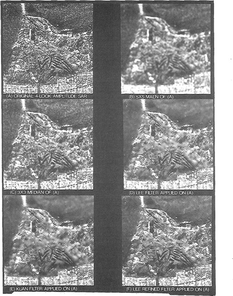 Comparison Of Sar Speckle Filtering Algorithms Download Scientific