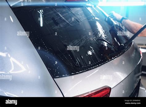 Car Window Tinting Process Of Installation Window Tint In Car