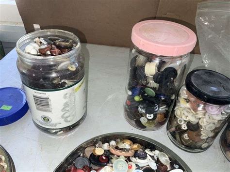 Assorted Buttons Legacy Auction Company