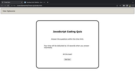 Github Rahmabilaltimed Quiz