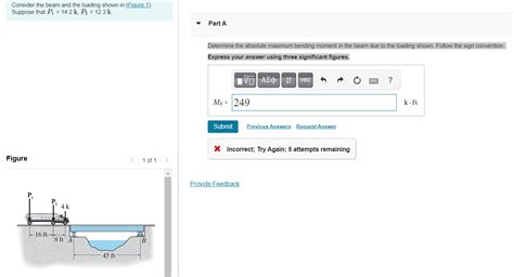 Solved Consider The Beam And The Loading Shown In Figure Chegg