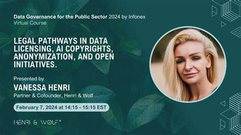 Henri Wolf Co Founder Speaks At Infonex Inc Conference Henri And Wolf Posted On The Topic