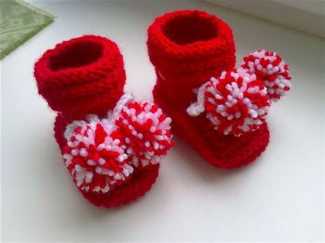 Пинетки для начинающих вязальщиц Вязание для детей