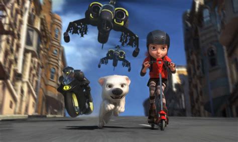 Bolt And Penny From Disneys Bolt Desktop Wallpaper