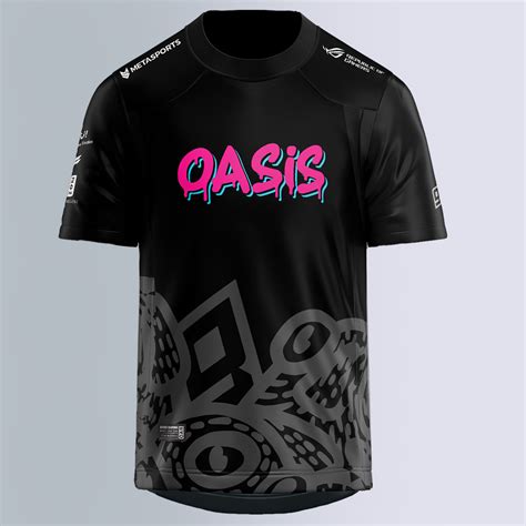 Limited Oasis X Distort Black Pre Order Custom Name Oasis Gaming
