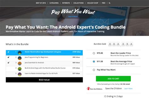 Deal Pay What You Want For The Android Expert S Coding Bundle