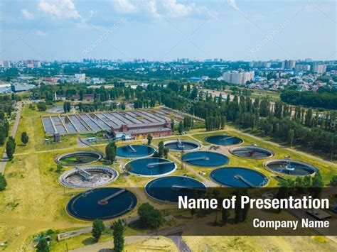 Sewage Wastewater Powerpoint Background Powerpoint Template Sewage