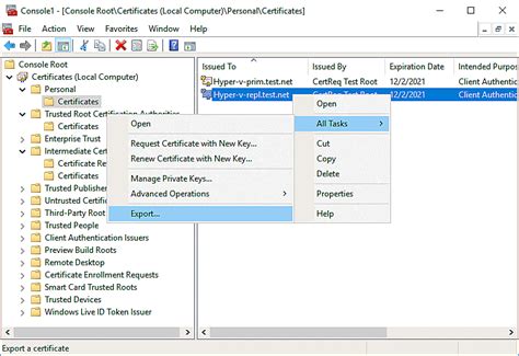 how to request ssl certificates from a windows certificate server for