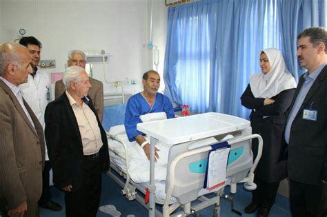 بازدید هیات اجرایی خانه کارگر تاکستان از بیمارستان تامین اجتماعی