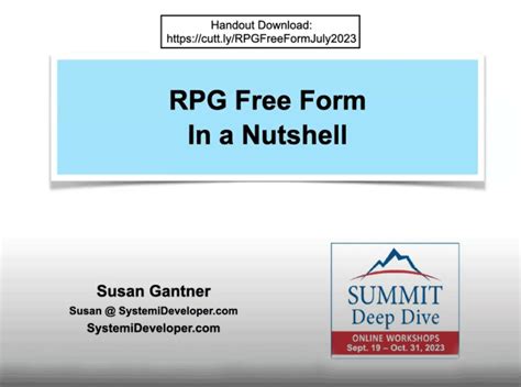 Next Generation Free Form Rpg With Susan Gantner Seiden Group