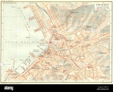 Trieste Sightseeing Map