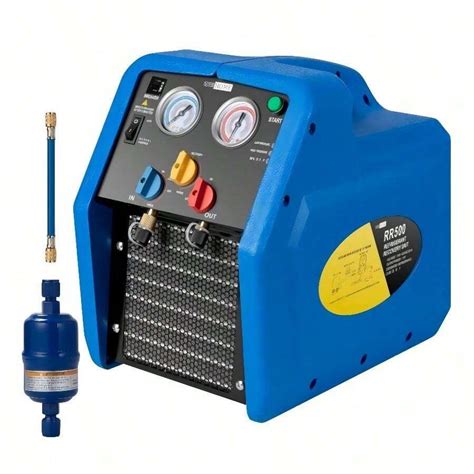 Vivohome Portable Hvac Refrigerant Recovery Machine Oil Less Freon