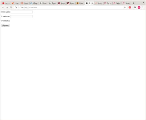 Html Knockout Js Doesnt Apply Stack Overflow