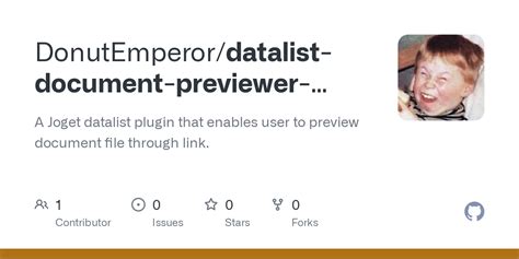 Github Donutemperordatalist Document Previewer Plugins A Joget Datalist Plugin That Enables