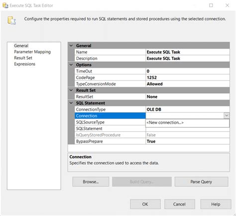 Execute Sql Task In Sql Server Integration Services Ssis