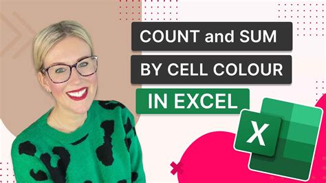 Count And Sum By Cell Colour In Excel Catálogo