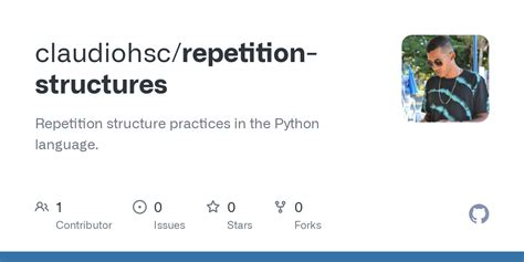 GitHub Claudiohsc Repetition Structures Repetition Structure Practices In The Python Language
