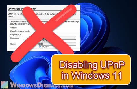 How To Disable UPnP In Windows
