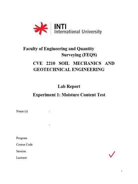 Soil Report 1 Pdf Soil Porosity