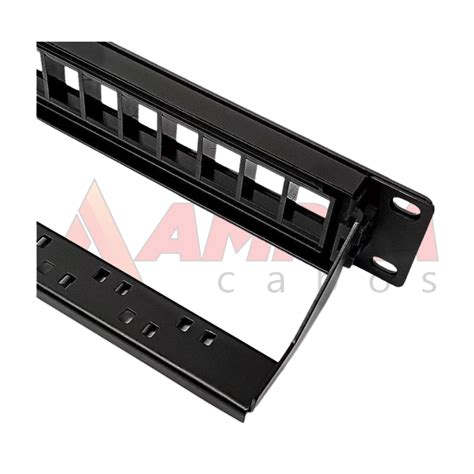 PATCH PANEL DESCARREGADO PORTAS Ampla Cabos Network