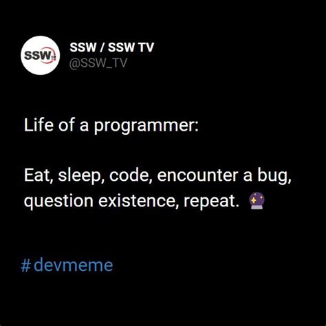 Ssw On Linkedin Devmeme Codingisfun Programming Programminglife Memes