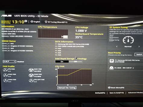 CPU Fan Error After Restoring Defaults Tom S Hardware Forum
