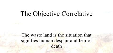 Ugc Net Set Slet English Literature Objective Correlative