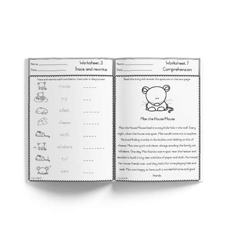 Themed Book Life Cycle Mouse Clever Wolfee