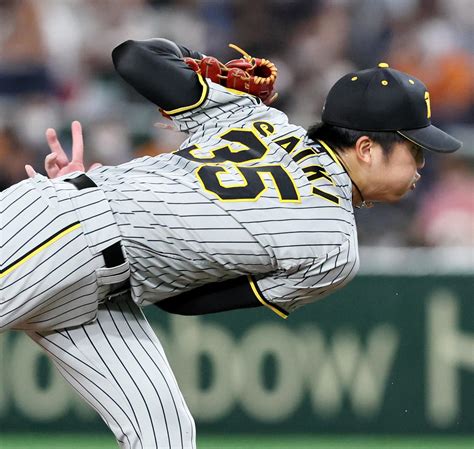 【阪神】才木浩人6回1 3を1失点 勝ち投手の権利得て降板 1547日ぶり巨人戦勝利なるか プロ野球写真ニュース 日刊スポーツ