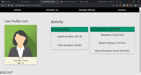 Orphanage Management System Project In Html5 With Source Code And Report Download Kashipara