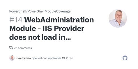 Webadministration Module Iis Provider Does Not Load In Powershell 7 P4 · Issue 14
