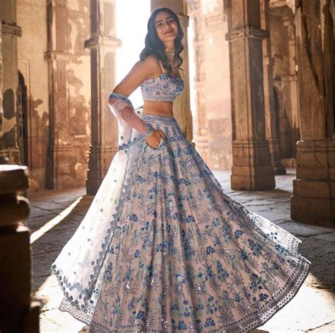 Designer Lehenga Choli For Women Party Wear Bollywood Lengha Sari Indian Wedding Wear