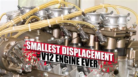 The Smallest Displacement V12 Engine Ever