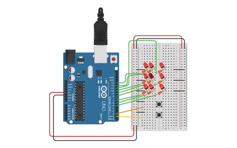 Circuit Design 3x3 Number Display With Switch Tinkercad
