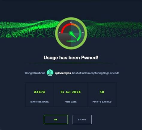 Htb Usage Machine Walkthrough Initial Reconnaissance By Sylncereyes Jul 2024 Medium